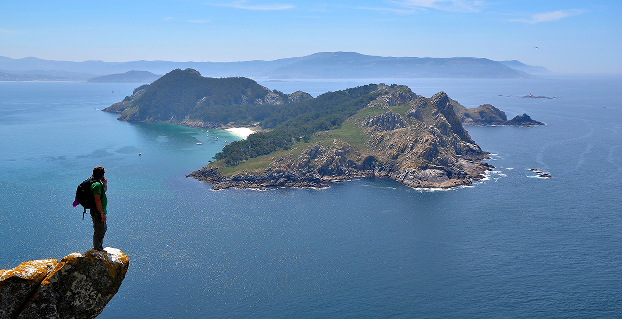 Origen de las Islas Cíes - Naviera de las Rías Gallegas